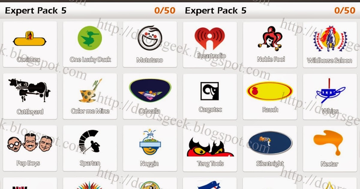 Facebook Logo Game Answers Pack 5